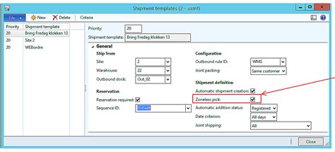 Ax 2012 R2 Zoneless Pick Customization Kurt Hatlevik Dynamics 365 Blog