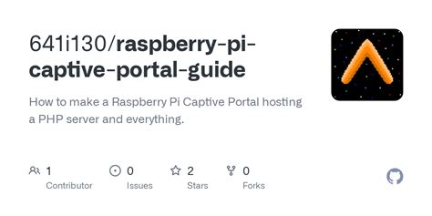 Github 641i130raspberry Pi Captive Portal Guide How To Make A