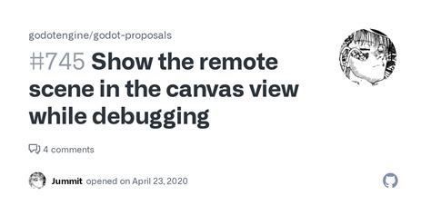 Show The Remote Scene In The Canvas View While Debugging Issue 745