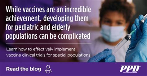 Ppd On Linkedin Successful Vaccine Development For Special Populations Ppd Inc