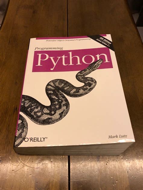 Programming Python Hobbies And Toys Books And Magazines Textbooks On