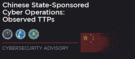 Nsa Cisa Fbi Issue Cybersecurity Advisory Conduit Street