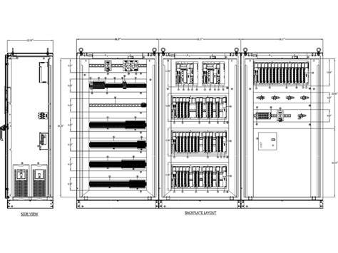 Plc Cabinet Wiring And Layout Or Industrial Control Panel Drawings Upwork