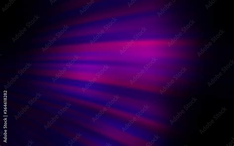 Dark Purple Vector Texture With Bent Lines Modern Gradient Abstract Illustration With Bandy