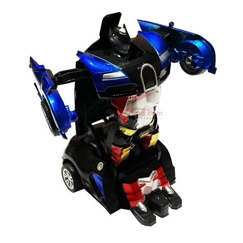 خرید و قیمت اسباب بازی ماشین اسباب بازی دو حالته بوگاتی مدل رباتی فلزی