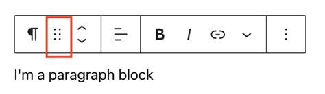 Moving Blocks Documentation WordPress Org