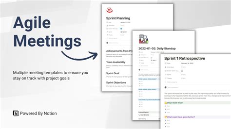 Agile Scrum Project Management Notion Template Etsy