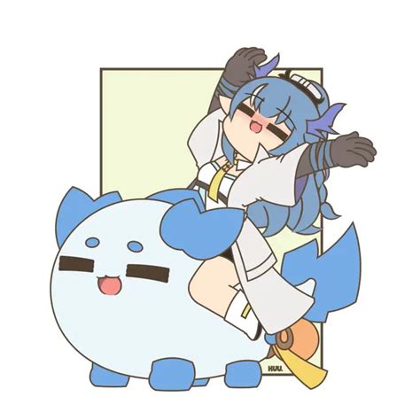 Ling Arknights Drawn By Kuhl Notes Danbooru