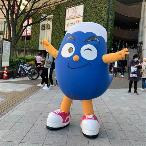 静岡の人気キャラ「ふじっぴー」 静岡産直マルシェ
