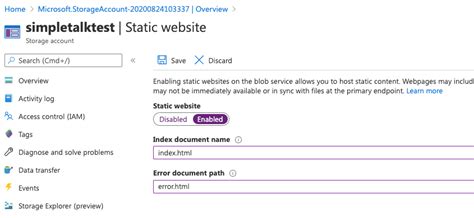 Static Hosting With Azure Blob Storage And Azure Cdn Simple Talk