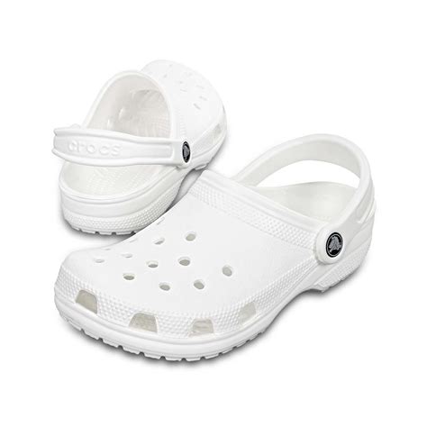 Ripley Sandalias Hombre Crocs Blanco Web Classic Clog 10001 100