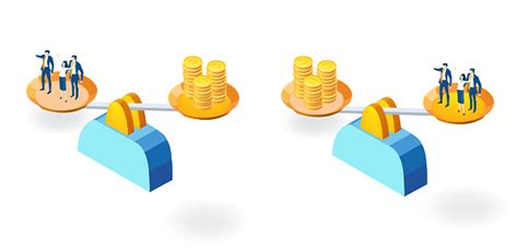 비즈니스 사람들 은행가 성공적인 사람들과 규모의 황금 동전의 팀 파트너십 새로운 시작 사람과 비즈니스 작업 공간의 아이소메트릭 아이콘 비즈니스 개념 3차원 형태에 대한 스톡