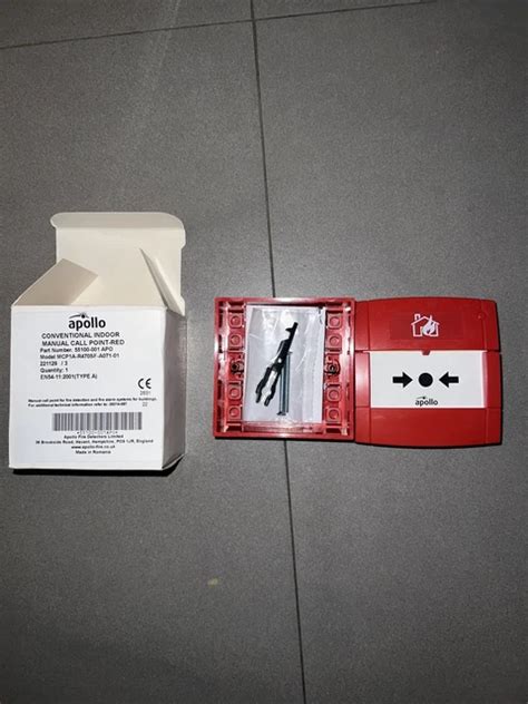 Apollo Conventional Manual Call Point Break Glass £24 35 Picclick Uk