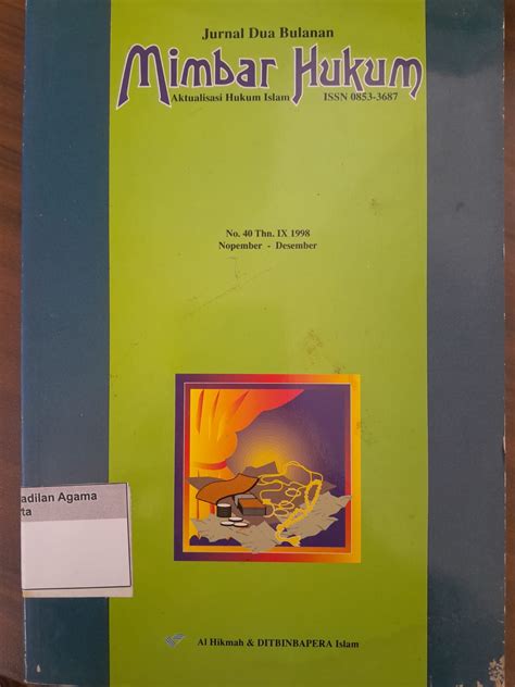 Jdih Mahkamah Agung Ri