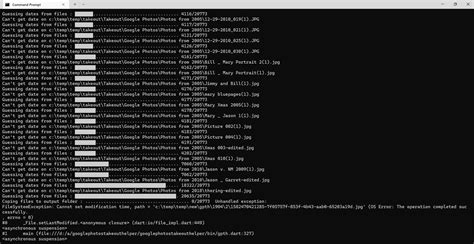 Filesystemexception Cannot Set Modification Time · Issue 142