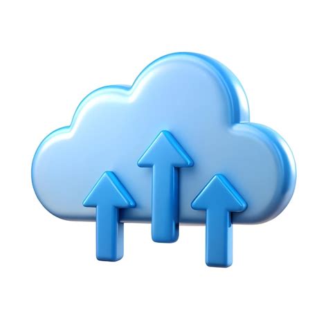 Download Free 3d Cloud Icon For Cloud Computing And Data Sync Premium Ai Generated Image