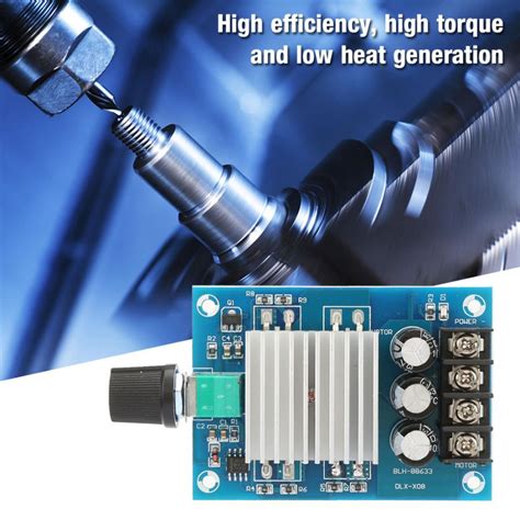 DC V V A DC Motor Speed Controller Module Vicedeal