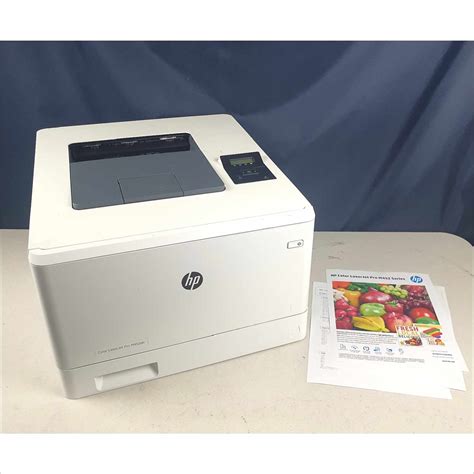 Hp Color Laserjet M Dn Printer Low Count Fast Ppm Cf A Boisb Computer Network