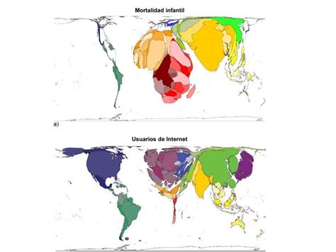 Worldmapper Unique Cartograms For Visualizing Global Data Cartogram