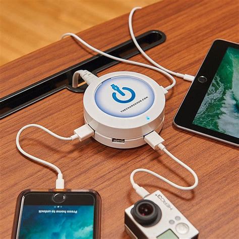 Port Super Usb Charging Hub Blue