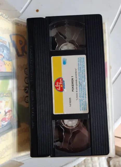 Pokemon Linizio Di Una Grande Avventura Vhs Originale Bim Bum Bam