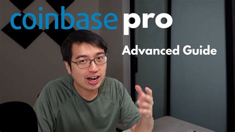 Coinbase Pro Advanced Guide Youtube