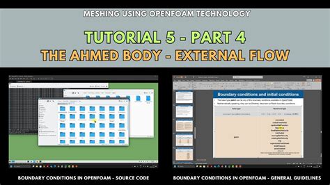 Meshing With Snappyhexmesh Tutorial 5 Part 4 The Ahmed Body External Flow Youtube