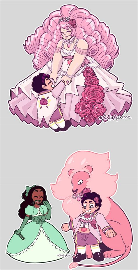 Steven Universe Queen Rose Extras By Soloazume On Deviantart