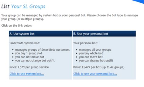 How To Add A Group Smartbots Documentation Second Life Bot Hosting