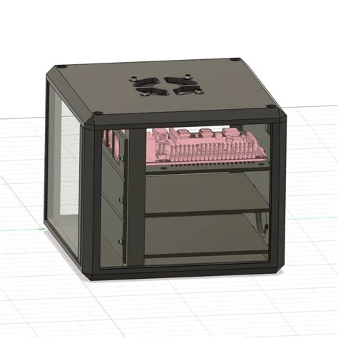 Raspberry Pi Mini Server Rack 3d Print Files Etsy Australia