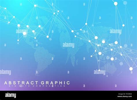 Big Data Visualization Graphic Abstract Background Communication