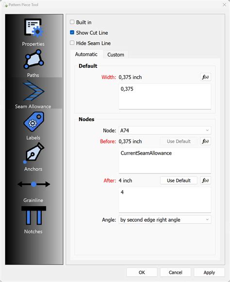 Seam Allowance Bug Reports Issues Seamly Patterns Forum