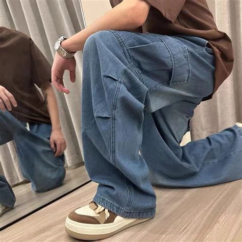 กางเกงคาร์โก้ ทรงกระบอก สุดเท่สไตล์วินเทจ หญิงใส่ได้ผู้ชายใส่ดี รุ่นใหม่พร้อมส่งค่ะ Shopee