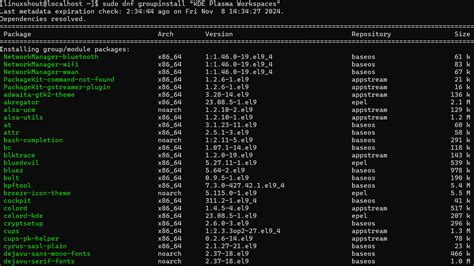 Installing Kde Plasma On Almalinux 9 Or Rocky Linux Step By Step