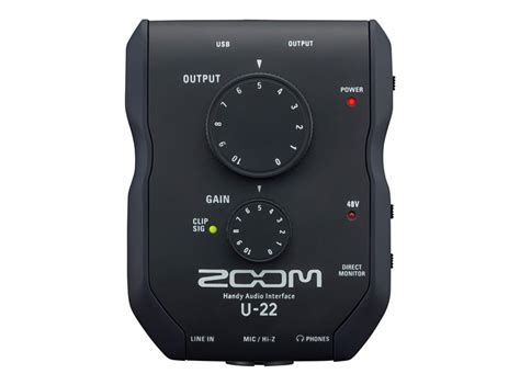Zoom U 22 Usb Audio Interface