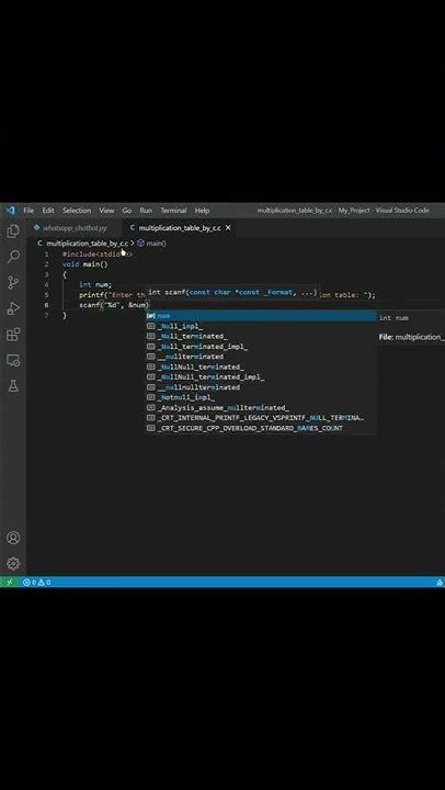 Multiplication Table By C Comment For Suggestions Shorts