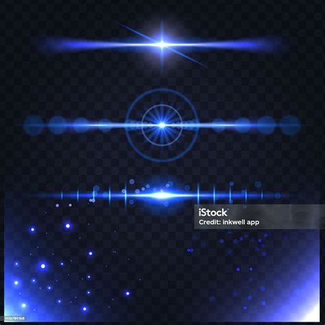 Glowing Light Effect Sparkling Design Element Collection Stock Illustration Download Image Now