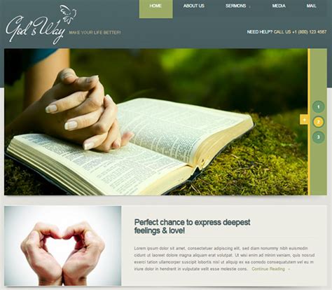 7 Church Drupal Themes And Templates