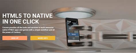 HTML To Native Apple App Store Android Google Play In One Click With Cocoon Io Emanuele