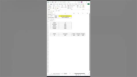 Transpose Of Data In Ms Excel Convert Data Of Rows To Columns And Vice