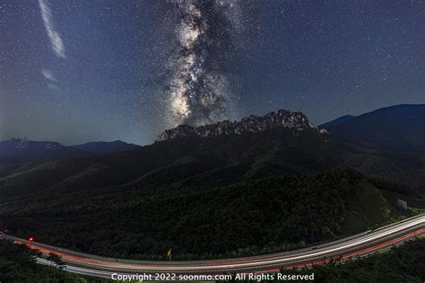 출사정보 국내 고성 울산바위 은하수