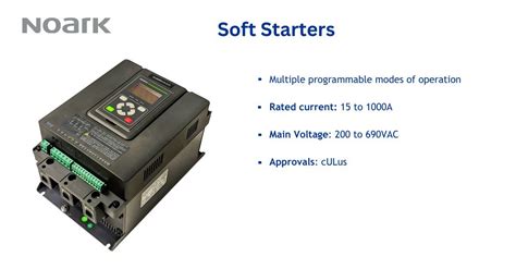 ⏩ Soft Starters Solid State Reduced Voltage Motor Starters Soft