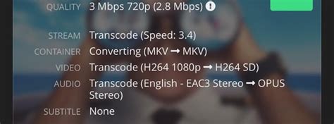 Plex Transcoding Video Despite Being Disabled Rplex