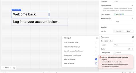 [bug] Mobile Multipage Conflicting Components 💬 App Building Retool Forum