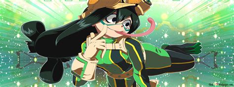 My Hero Academia Tsuyu Asui Froppy 2k Wallpaper Download