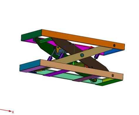 35吨汽车地藏式小剪式举升机step 模型图纸下载 懒石网