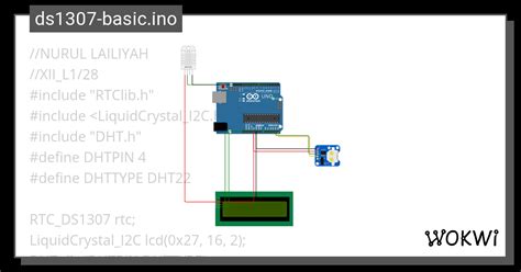 Ds1307 O Copy Wokwi Esp32 Stm32 Arduino Simulator