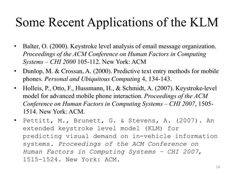 Ppt Keystroke Level Model Powerpoint Presentation Free Download Id