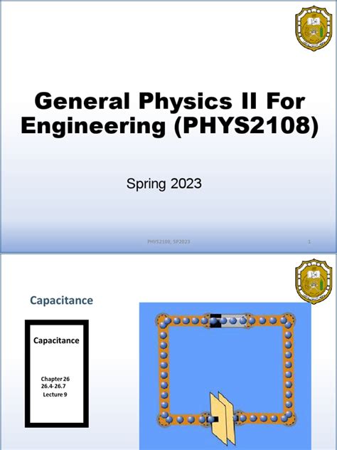 Lecture 10 Pdf Dielectric Capacitor
