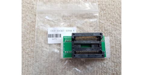 Zif Socket Psop44sop44 To Dip44sop44soic44 Ic Test Socket Programmer